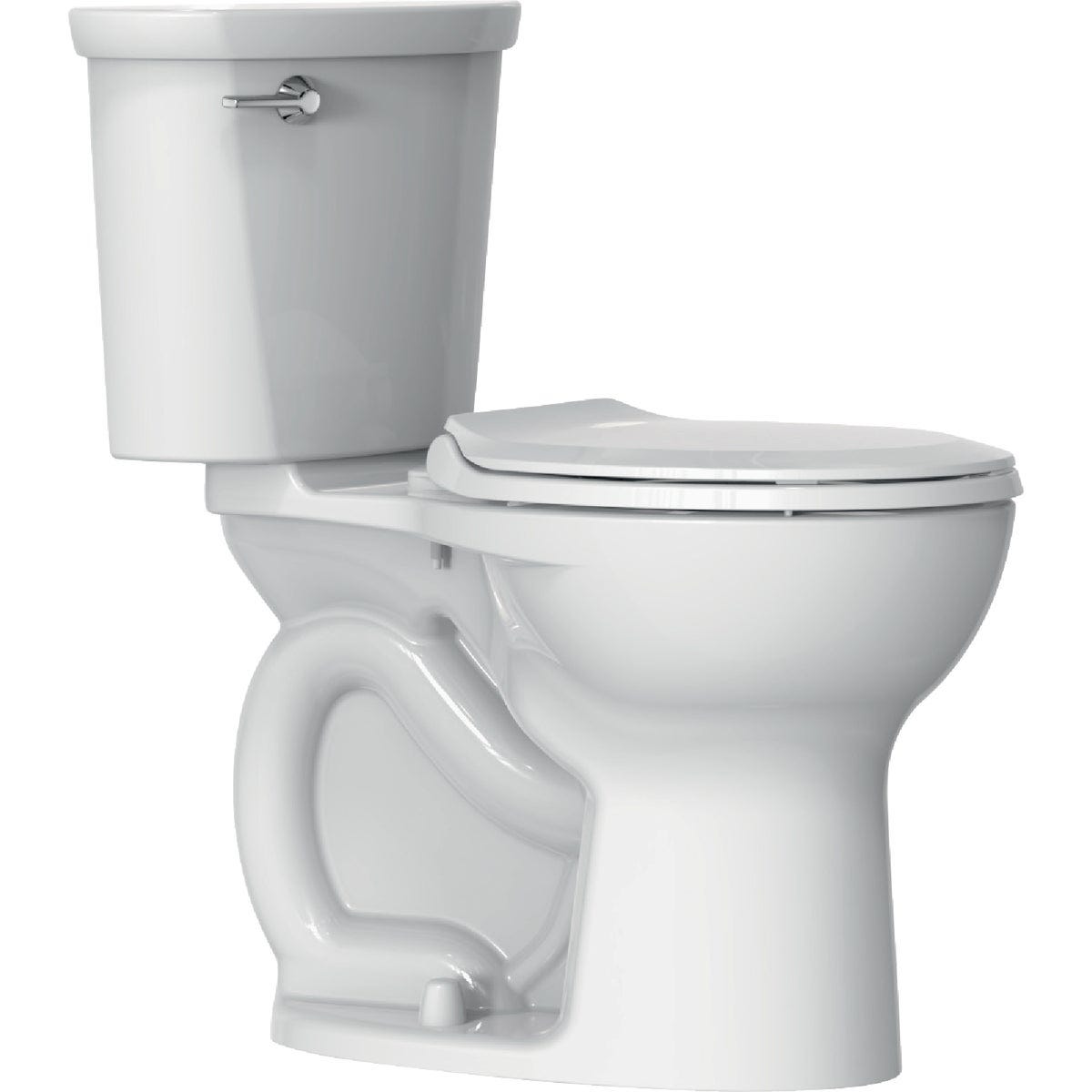 American Standard Cadet 10 In. Rough-In White Chair Height Round Bowl 1 ...