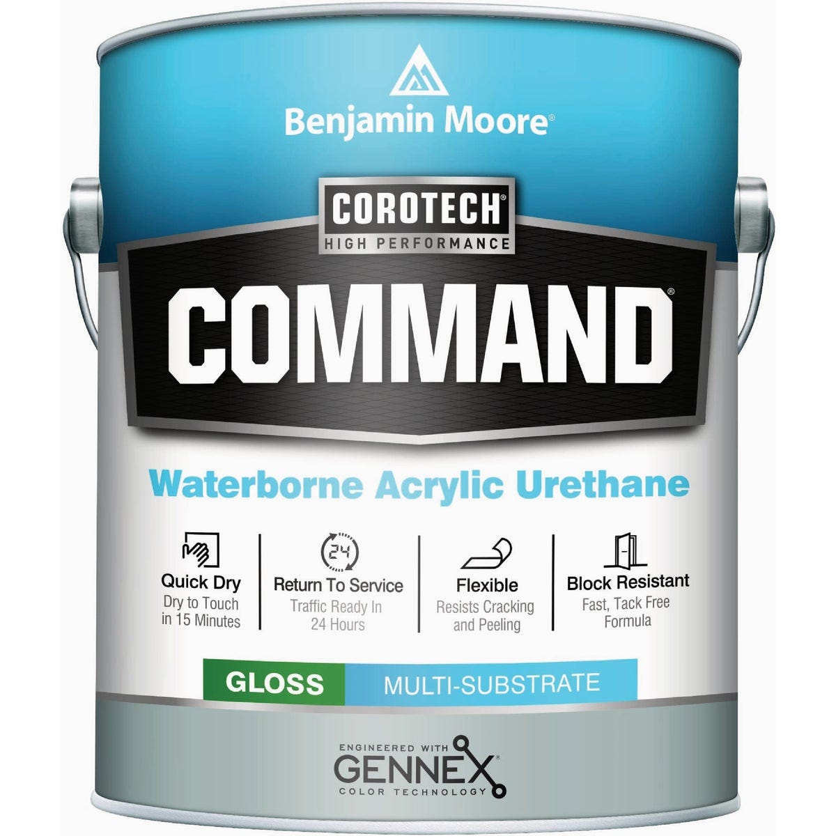 Benjamin Moore Corotech Command Waterborne Acrylic Urethane Satin ...