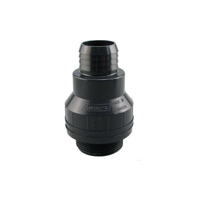 Water Source 1-1/2 In. MPT Plastic Inline Sump Check Valve | True Value ...
