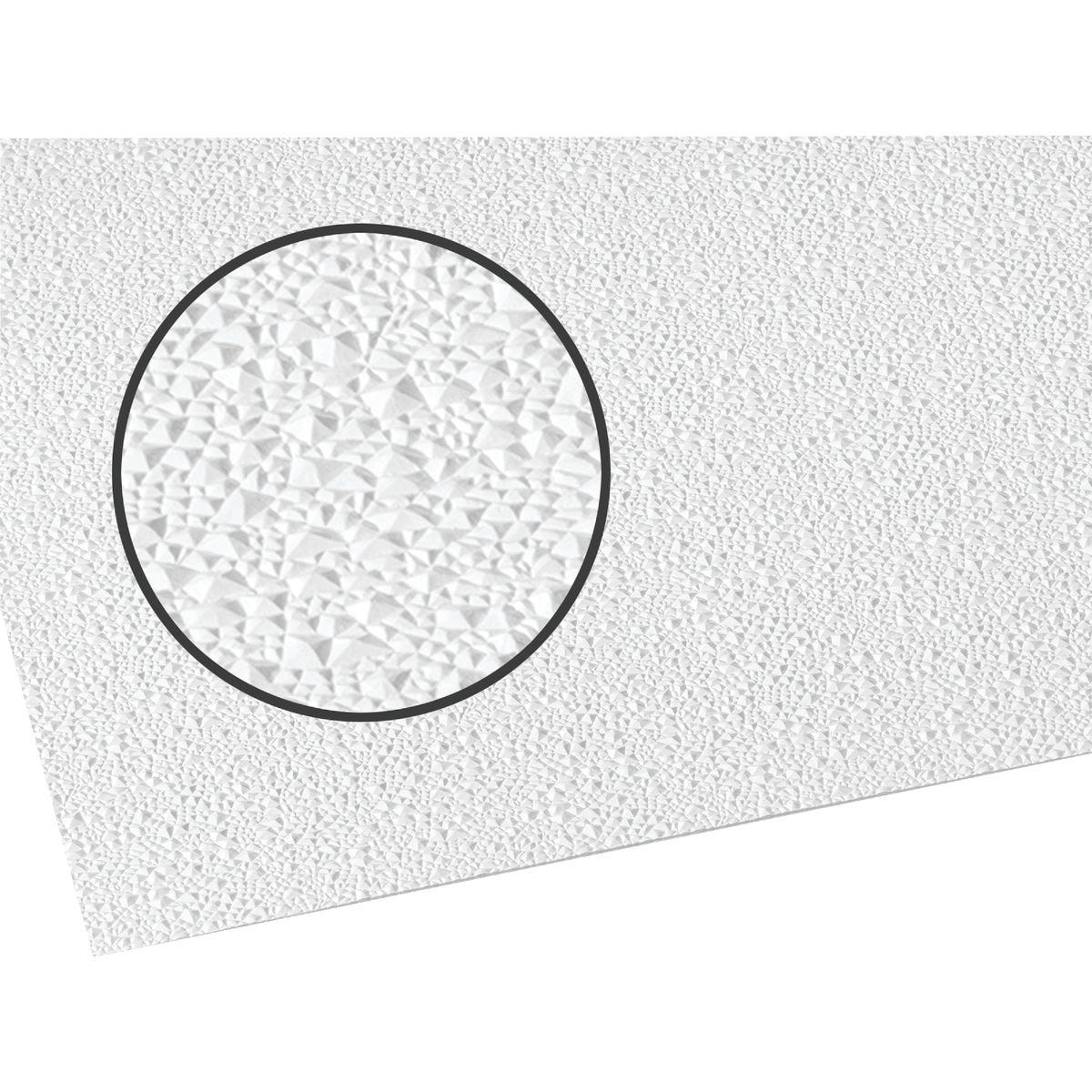 Palram Palclad Pro Cracked Ice .090 White 48 In. x 120 In. NRP Panel ...