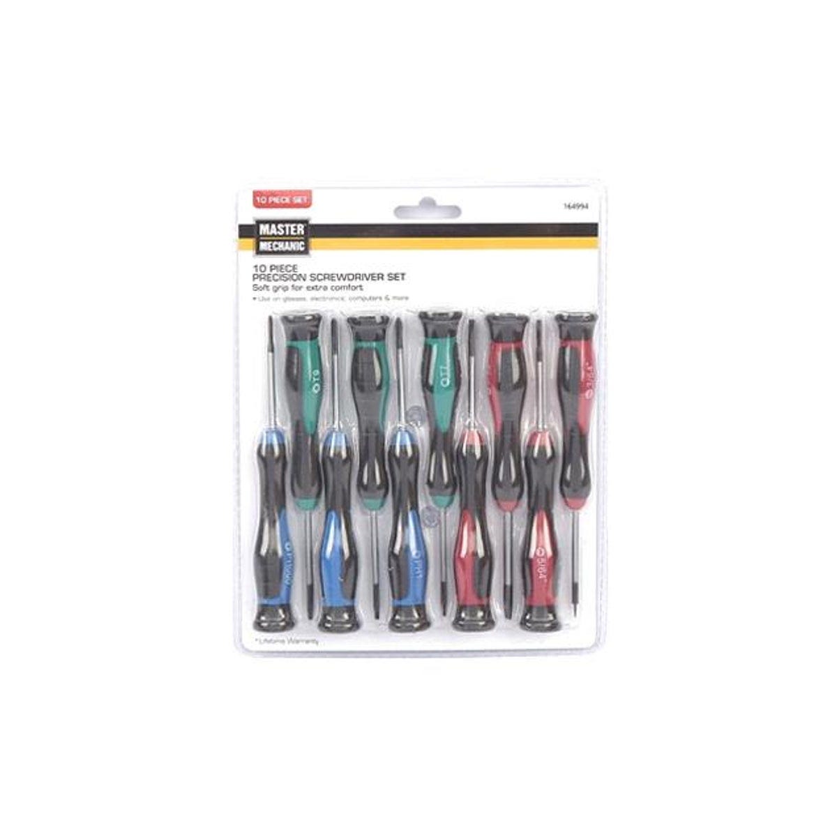 Master Mechanic Precision Screwdriver Set (10-Piece) | True Value Hardware
