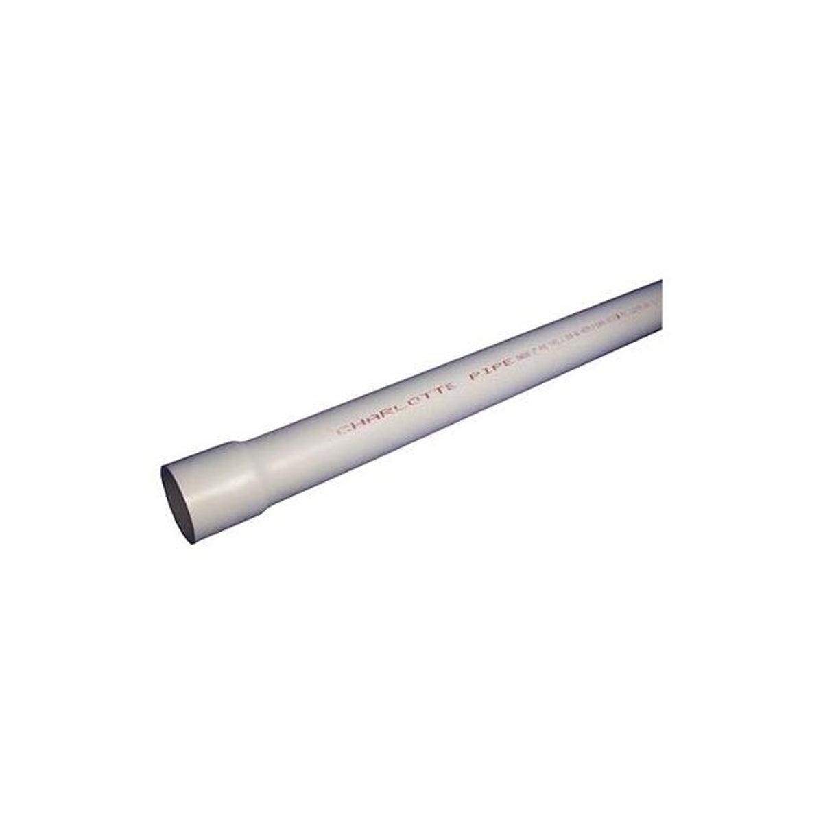 Charlotte Pipe 4 In. x 20 Ft. Schedule 40 DWV PVC Pipe, Foam Core ...