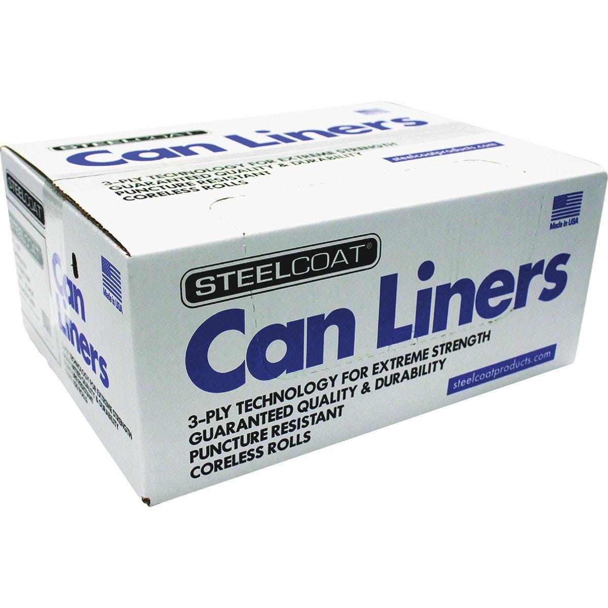 Steelcoat 40-50 Gal. Black Institutional Can Liner (100-Count) | True ...