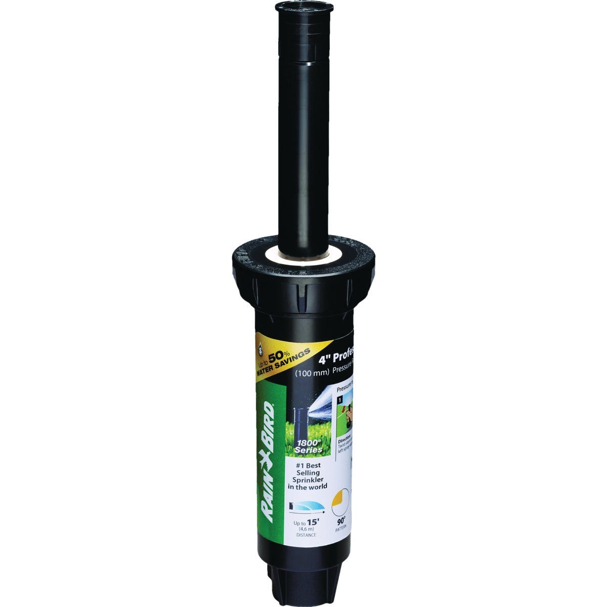 Rain Bird 1800 Series 4 In. Pressure Regulating Seal-a-Matic 15 Ft ...