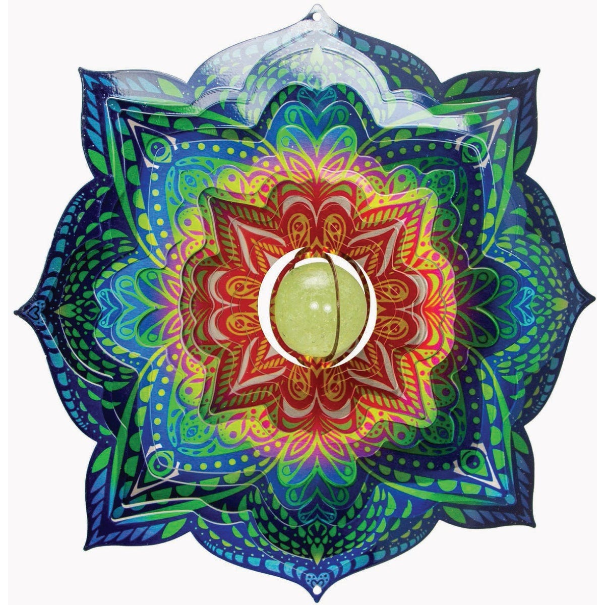 Spinfinity Designs Glow Mandala Wind Spinner | True Value Hardware