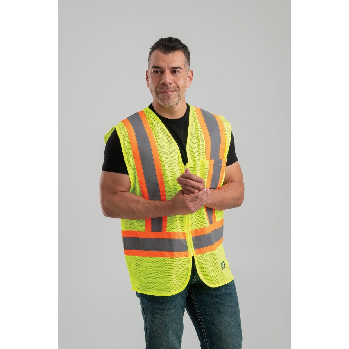 Berne 3XL Hi Vis Class 2 Multi-Color Mesh Safety Vest- | Do it Best
