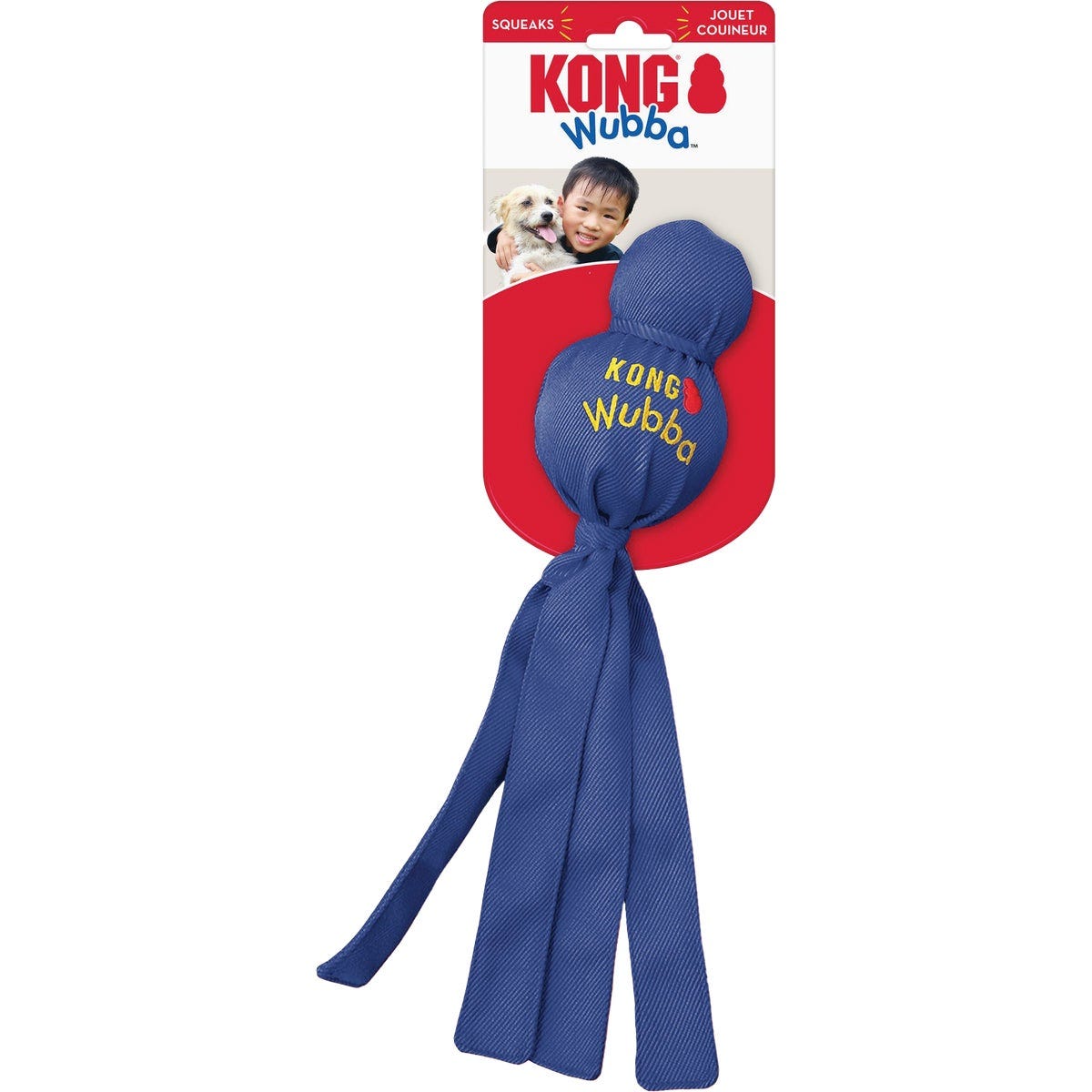 Kong Wubba Tug Large Squeaky Dog Toy | True Value Hardware