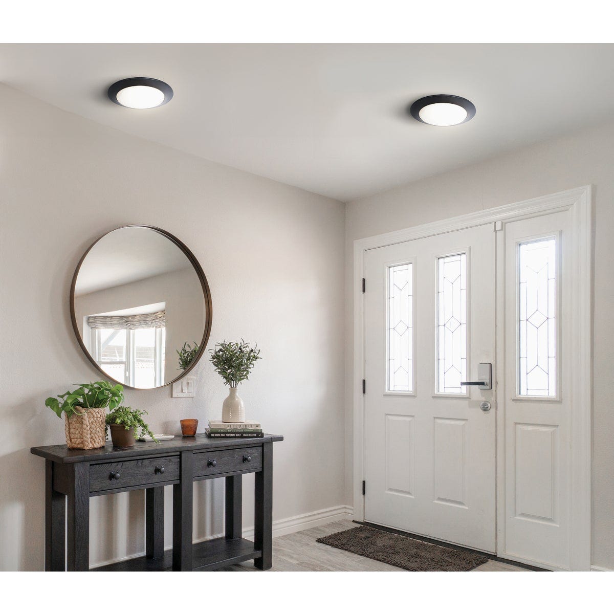 Canarm 7 In. Black LED Disc Light Fixture | True Value Hardware
