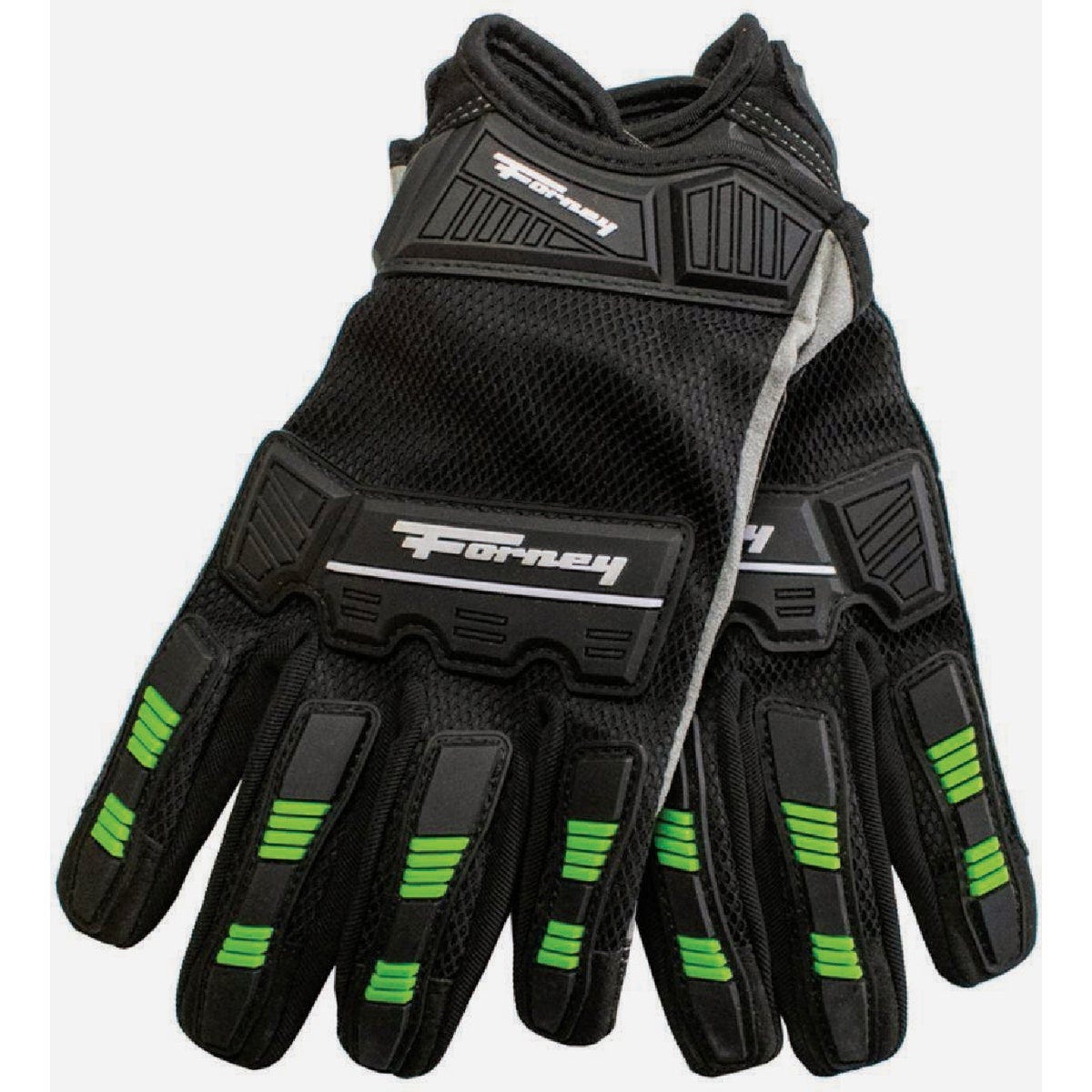 Forney Men's Large U-Wrist Impact Resistant Utility Work Gloves | True ...