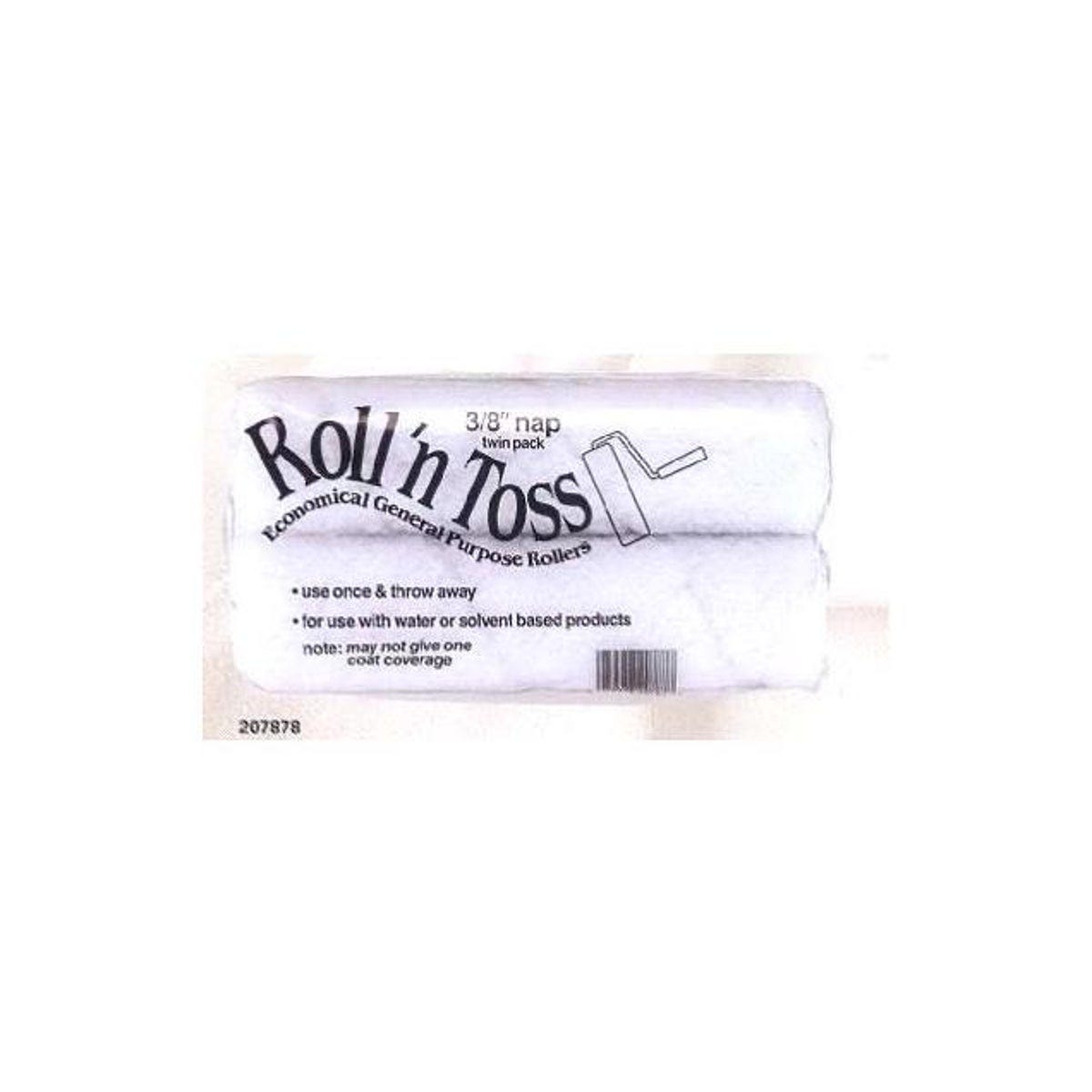 Roll 'N Toss 2-Pack 9 In. x 3/8 In. Paint Roller Covers | True Value ...