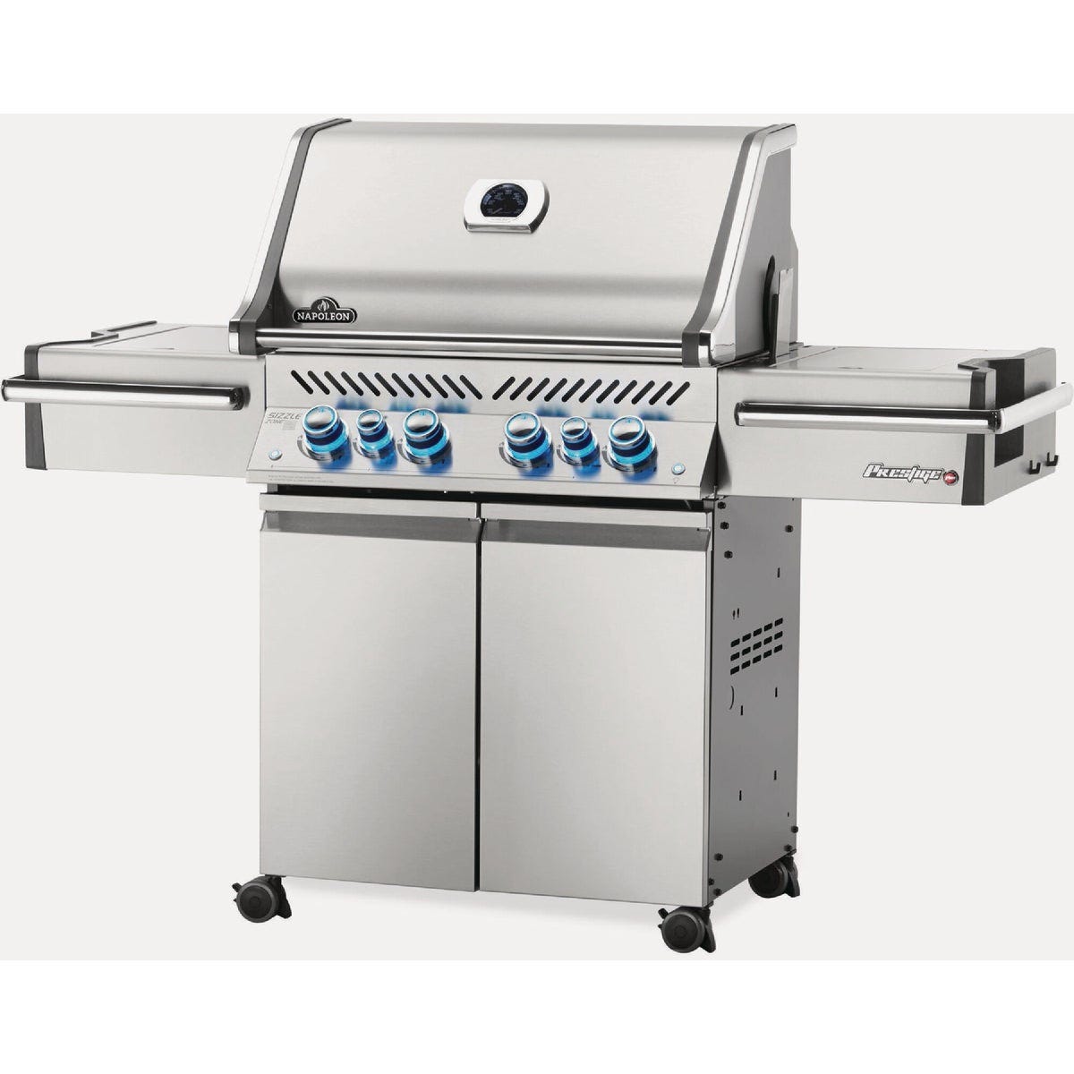 Napoleon Prestige Pro 500 RSIB 6-Burner Natural Gas Grill with Infrared ...